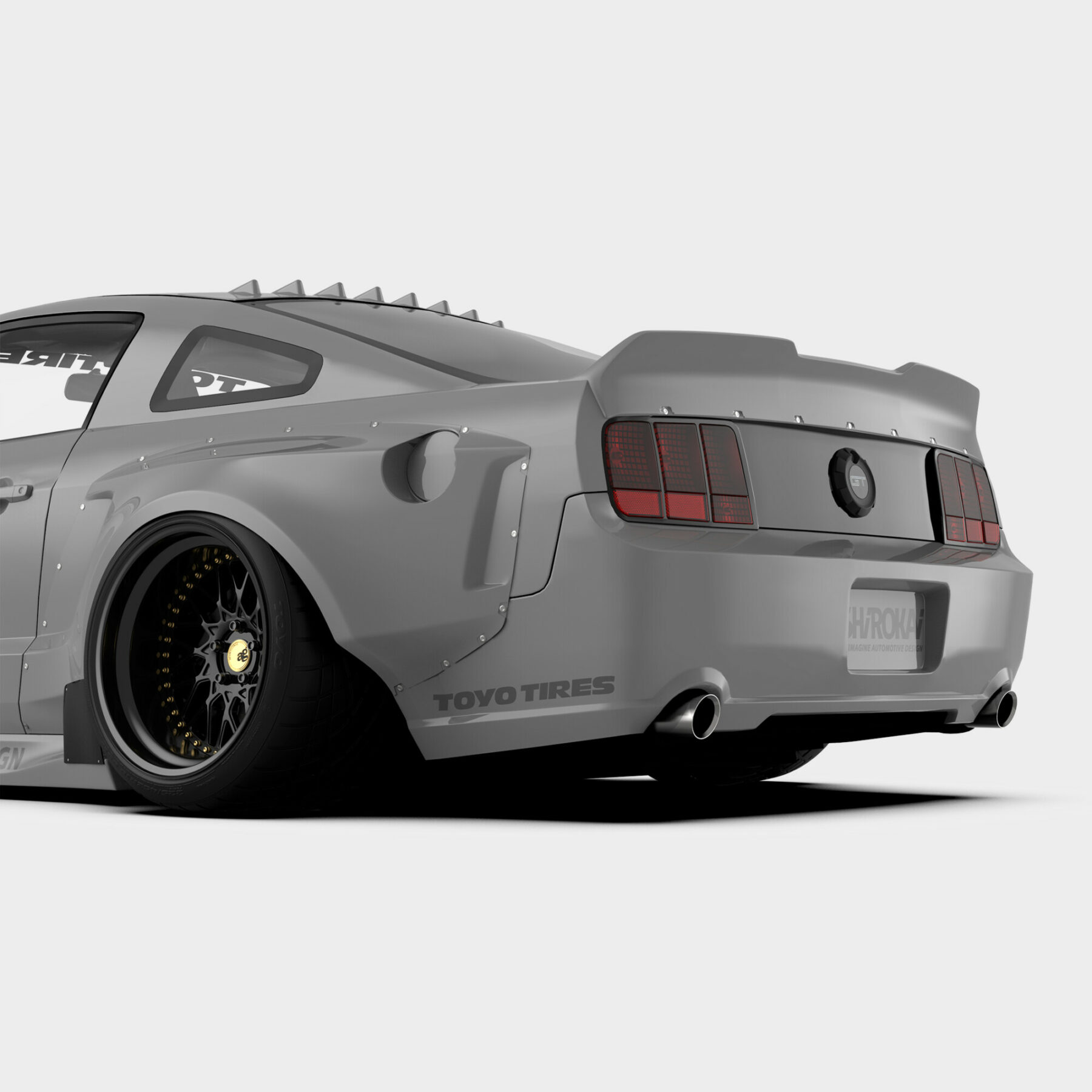 Ford Mustang (S197 2005-2009) Widebody Kit (Materialgutachten ...